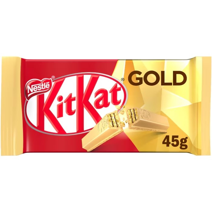 KitKat 4 Finger Gold Crush Bar 42g | KitKat®