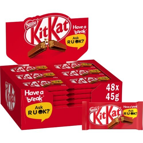 KitKat 4F Milk 42g - R U OK? (48 Bars) | KitKat®